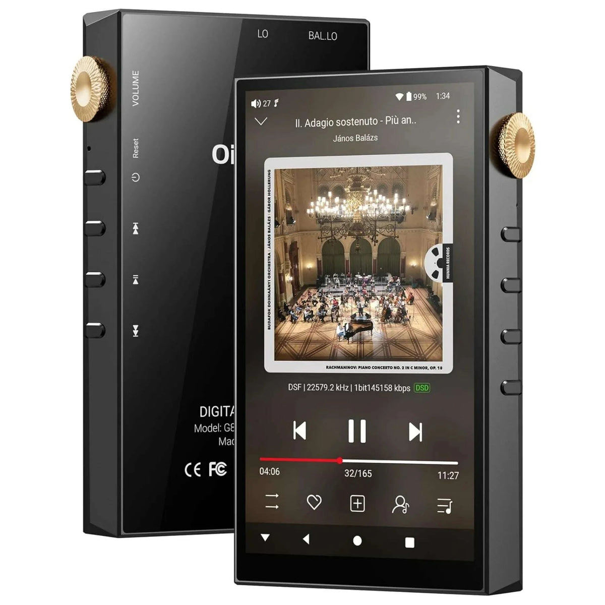 HiFi Lossless Audio Player Oilsky 160GB | KIMLUD