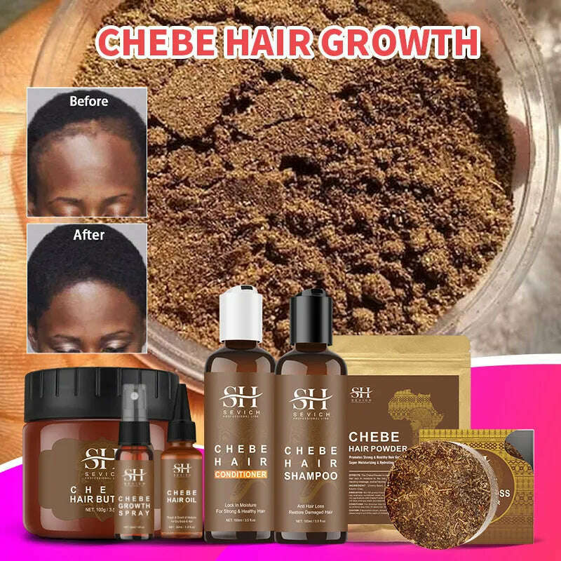 Fast Hair Growth Oil African Crazy Traction Alopecia Chebe Hair Mask ...