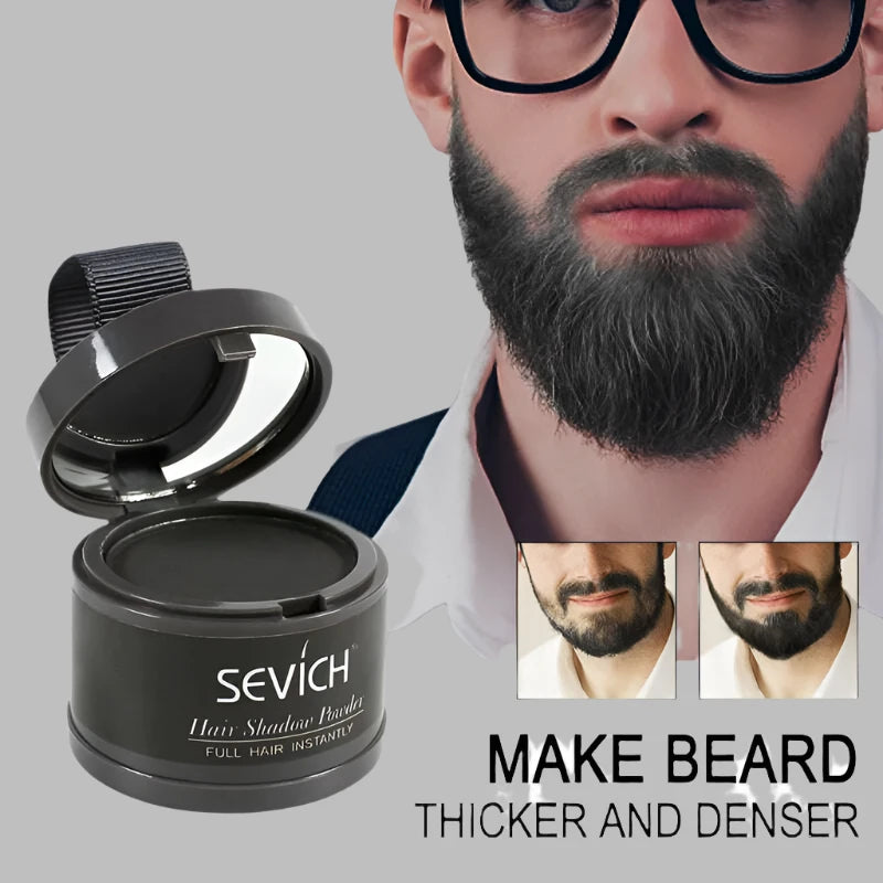 SEVICH Beard Hair Shadow Powder Beard Root Cover Up Concealer Fill In