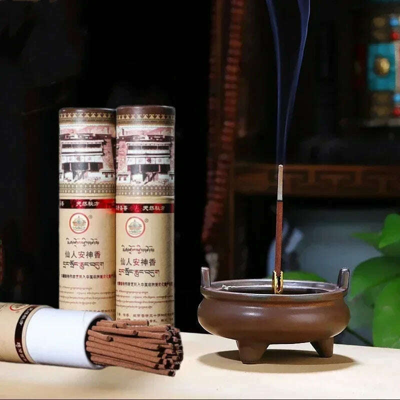 Tibet Mindrolling Temple Incense Sticks Relieves Anxiety Home ...